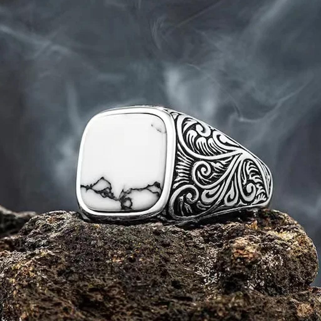 Anillo Cuadrado elegante – CimarroneMX